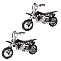 Razor MX400 Dirt Rocket 24V Electric Motocross Dirt Bike, Green (2 Pack ...