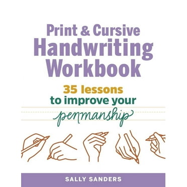 The Print Penmanship Workbook for Kids: Improve Your Handwriting with ...