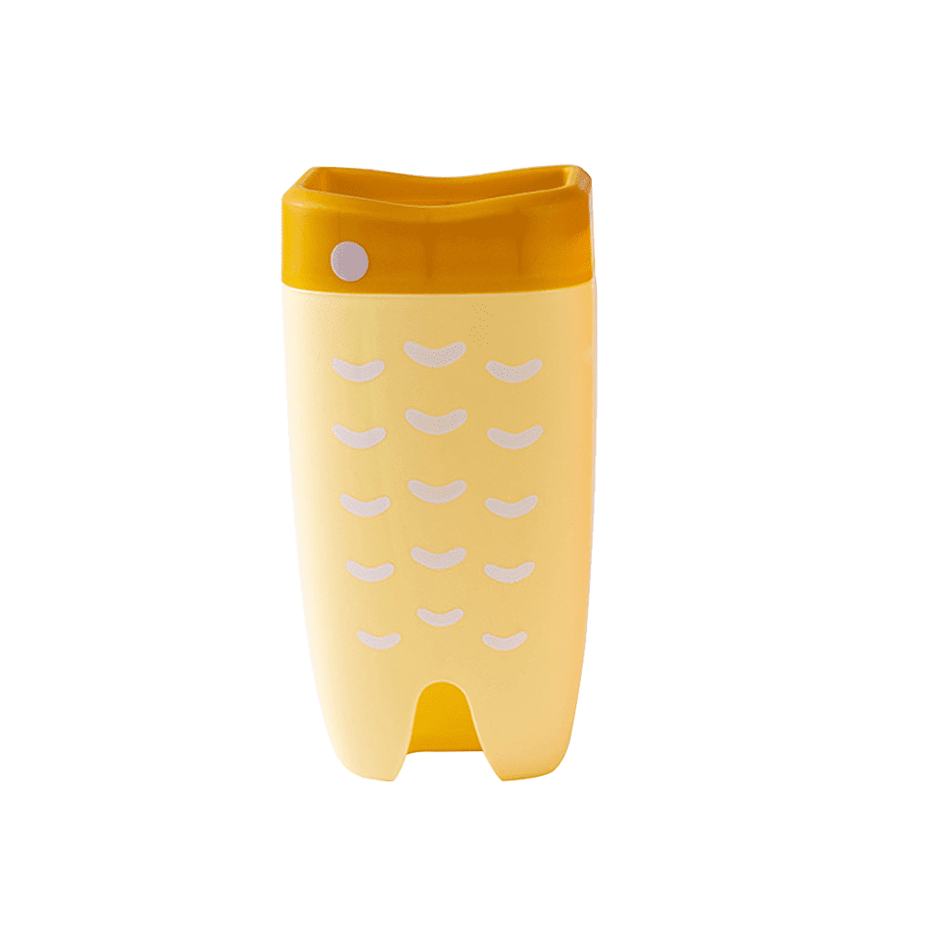 Langgg Trash Bag Storage Box Fish Shape Plastic Trash Bag Storage Box ...