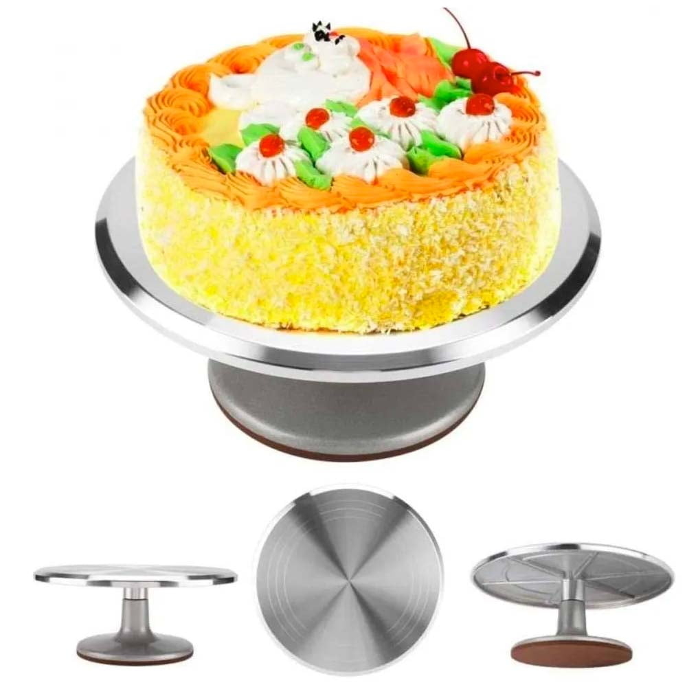 Base Giratoria para Pastel De Metal Vencort 31 cm | Bodega Aurrera en línea