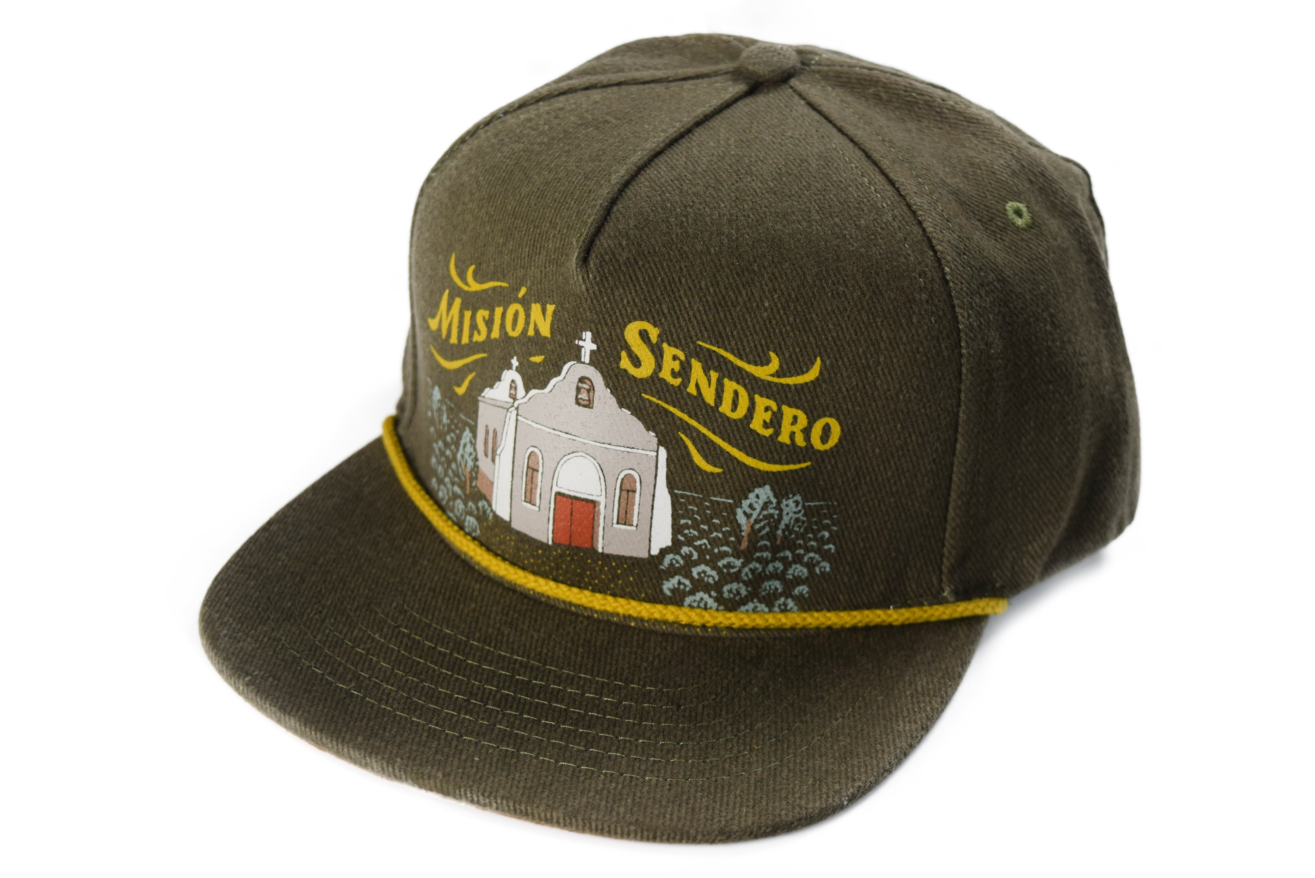 Sendero Provisions Co. Mission Outdoors Snapback Denim Rope Hat Dusty ...