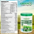 Greens Plus Advanced Multi Raw Super Greens Superfood Powder - Plant ...