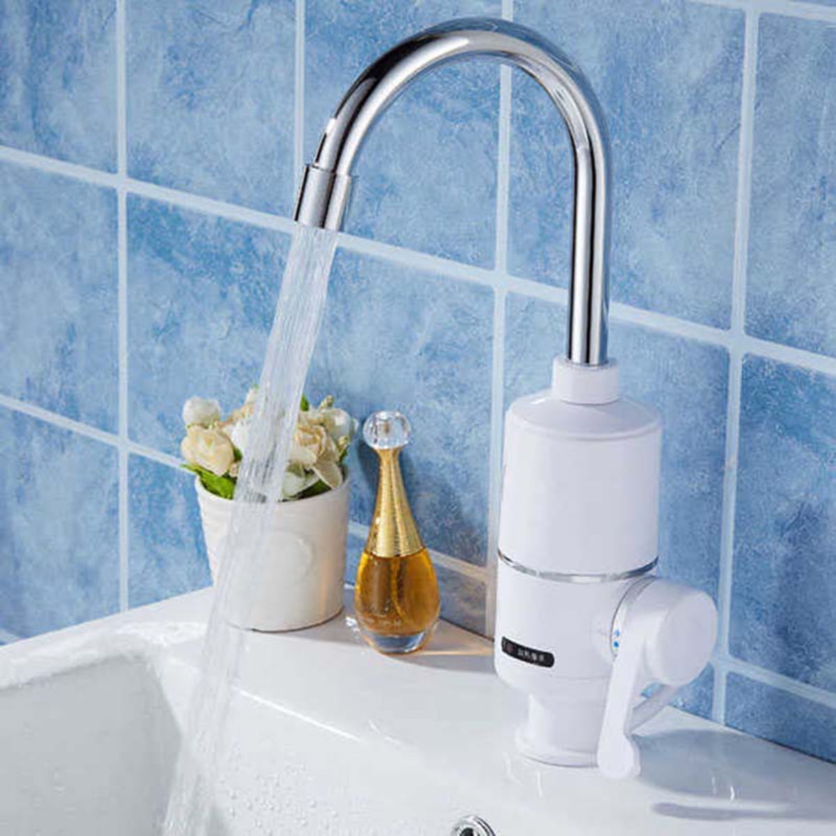 Instant Electric Hot Cold Water Heater Faucet Kitchen Tankless 220V ...