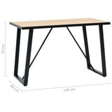 vidaXL Dining Table Kitchen Table Dining Room Breakfast Dinner Table ...