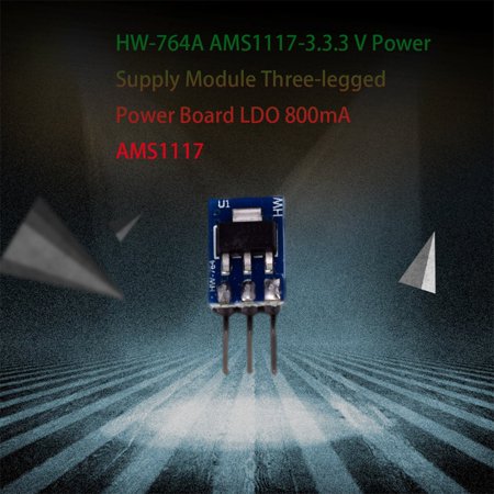 AMS1117-3.3 3.3V Power Module 3 Pin Power Board LDO 800ma AMS1117 ...