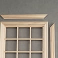 Dollhouse Window 1/12 12 Pane Window Frame Model for Photo Props Living ...