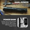 Observer Tools 1000 Lumen LED Rechargeable Flashlight - Power Bank ...