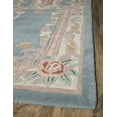 Rugs America New Aubusson Collection Light Blue 510-208 Traditional ...