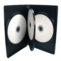 Innovera Standard DVD Storage Case, Black, 10/Pack with Interior Tabs ...