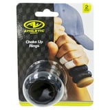 Athletic Works Rubber Choke-up Baseball Bat Rings, 0.14 lb, 2 Pack ...
