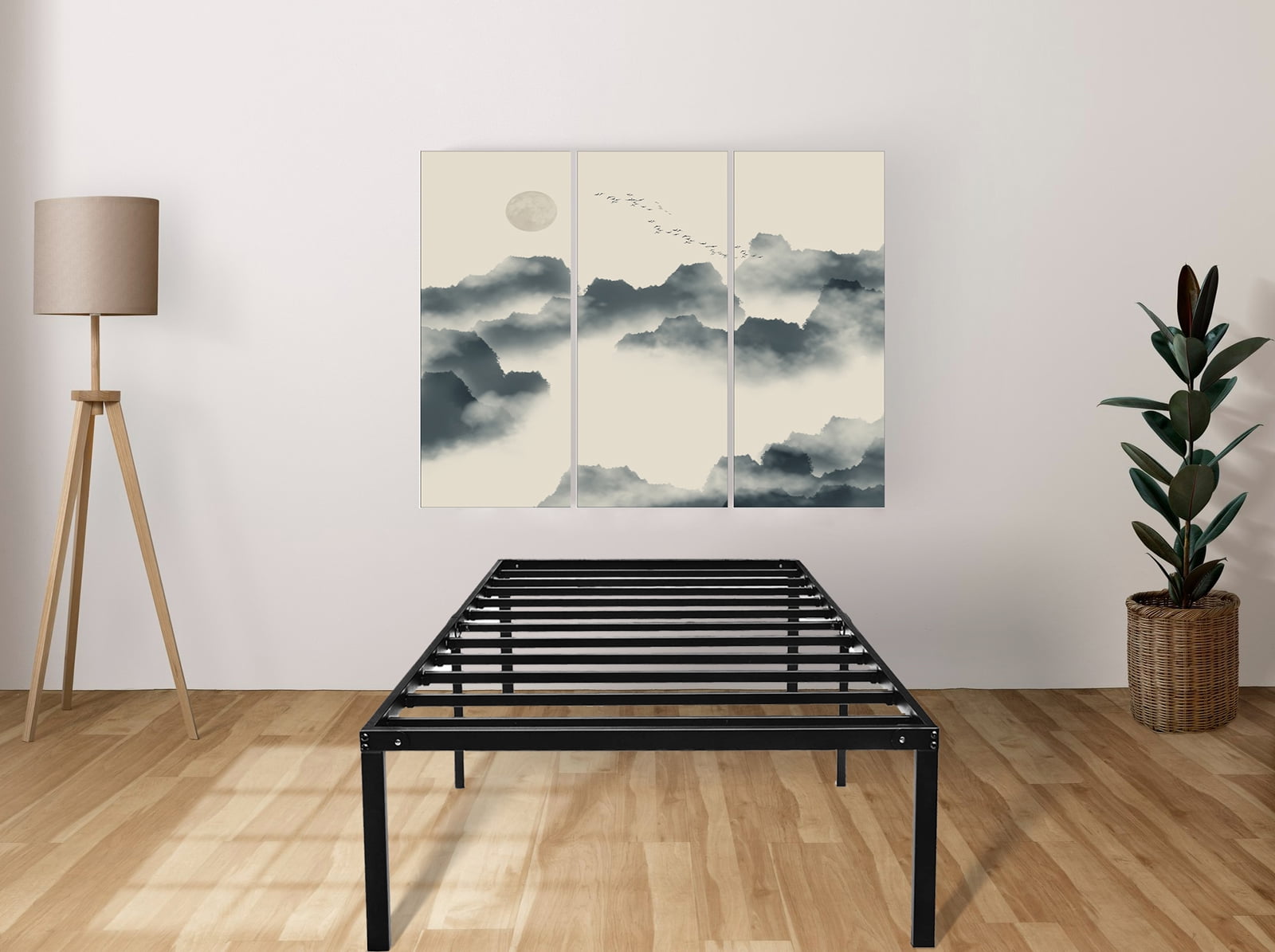 Foyuee Twin Platform Metal Bed Frame No Box Spring Nepal Ubuy