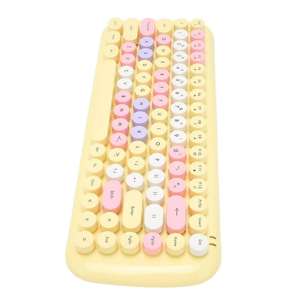 84 Keys Cute Mechanical Keyboard And Mouse Combo For Girls, Candy Color ...
