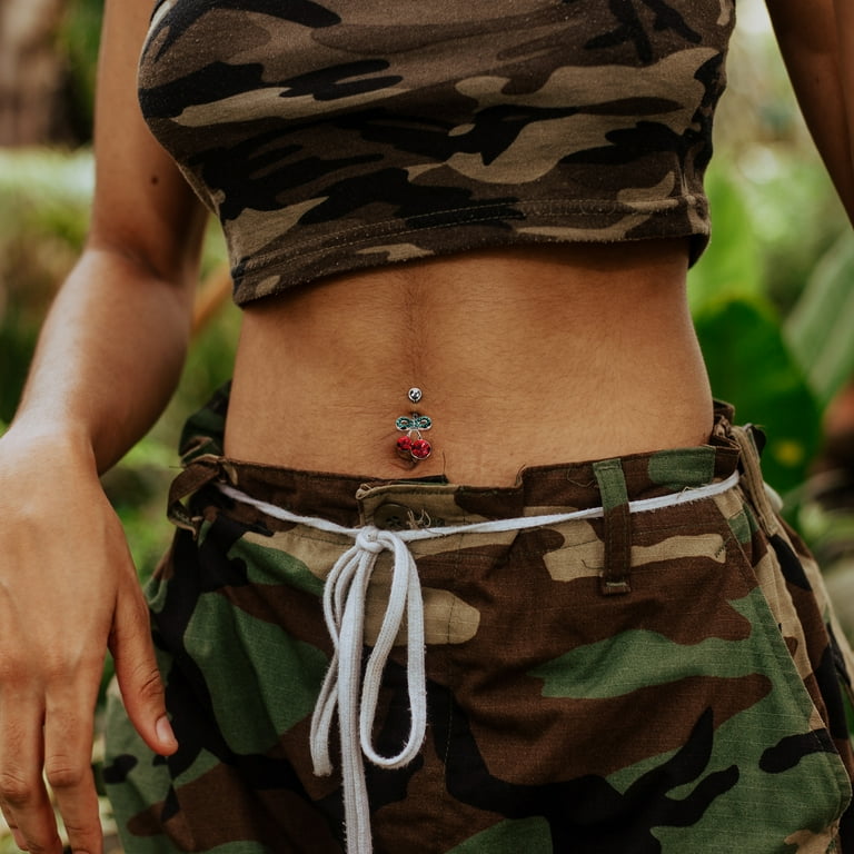 Camo belly button clearance rings