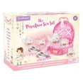 Jewelkeeper Kids Play Tea Party Set - 18-Pc Porcelain Toy with Pink ...
