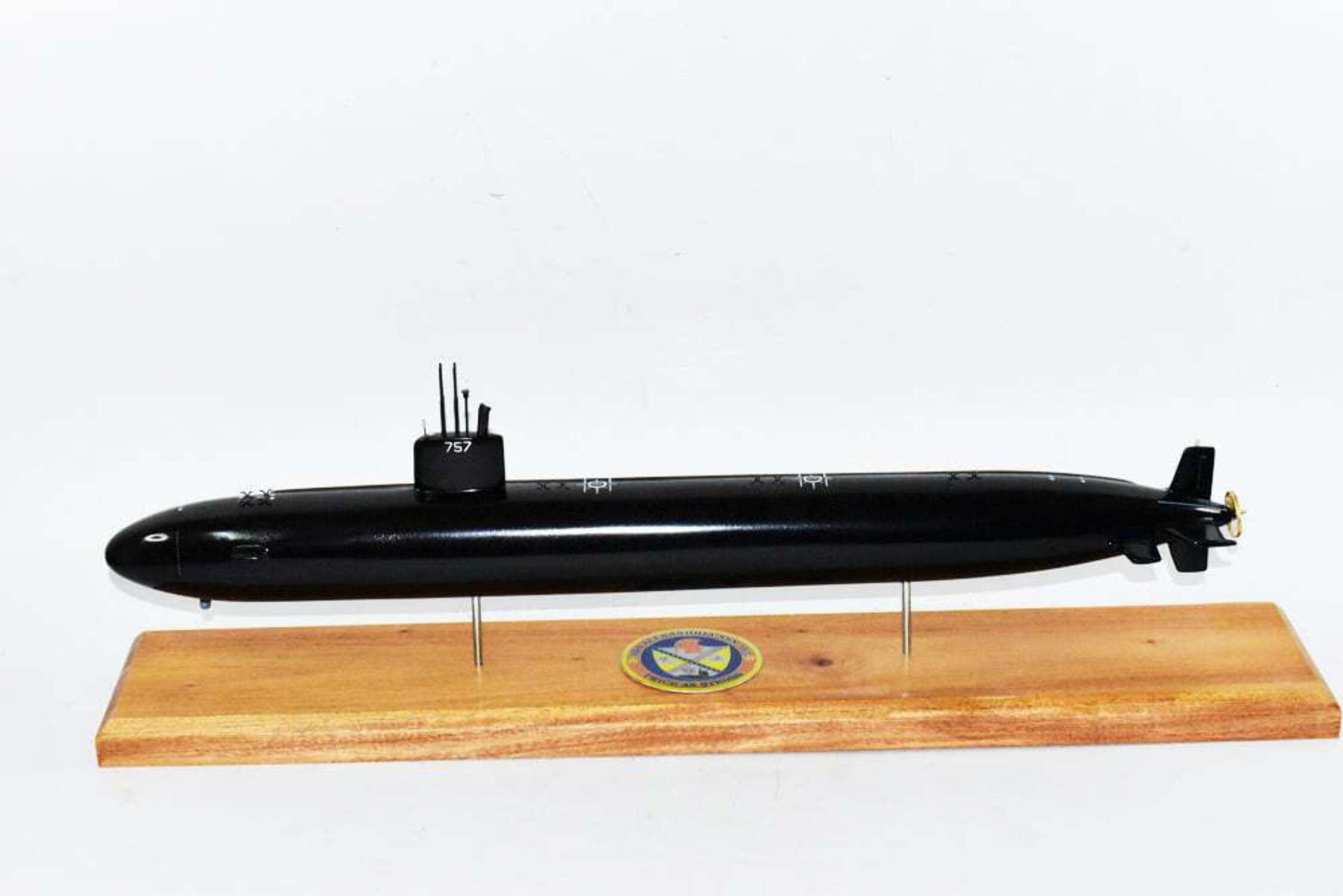 USS Alexandria SSN-757 (Black Hull) Submarine Model,Navy,Scale Model ...