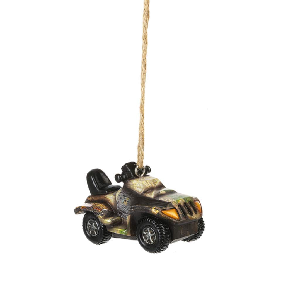 Green ATV 4 Wheeler Hunter Farm Ranch Christmas Tree Ornament - Walmart.com