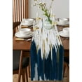 Table Runner Dresser Scarves 72 Inch Long, Modern Abstractionism Color ...