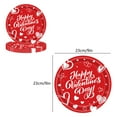 Valentine's Day Disposable Party Plates for Celebrations Decorations ...