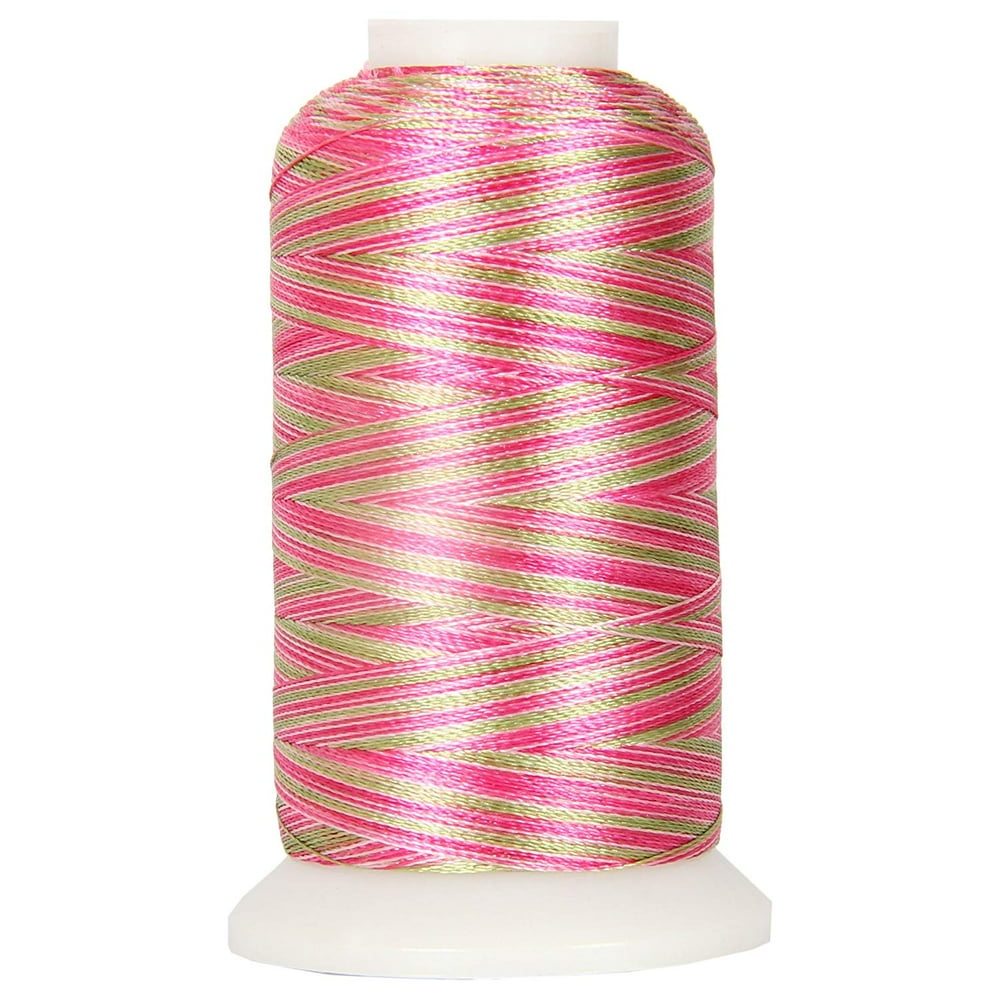 Threadart Variegated Polyester Embroidery Thread - 40wt - 1000m - 25 ...