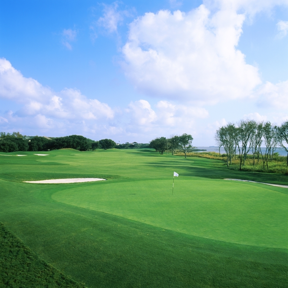 Golf course, Currituck Club, Corolla, Currituck County, North Carolina ...