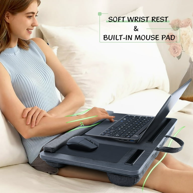 Lap keyboard mouse tray store