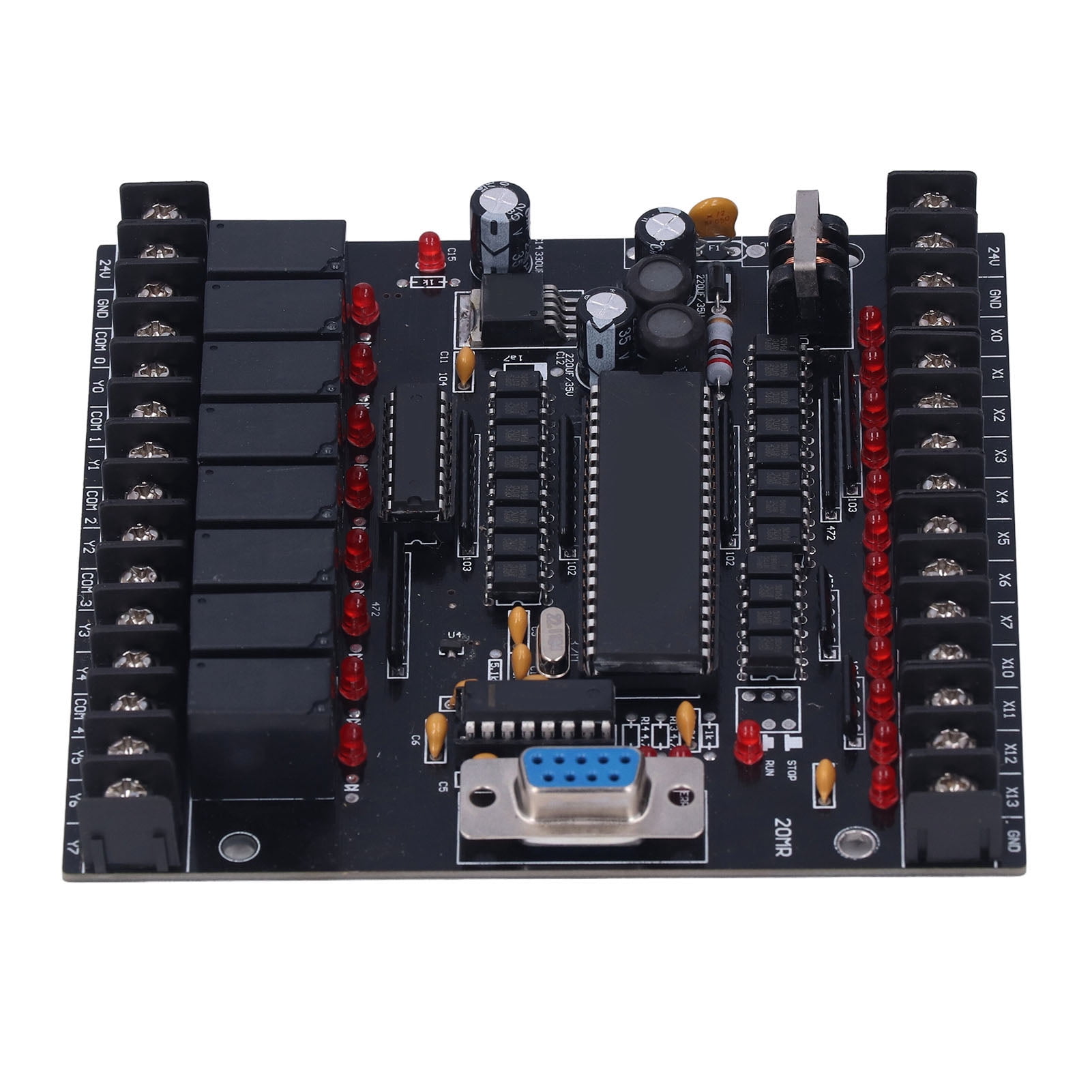 Controlador PLC, placa de control industrial PLC, placa de control de ...