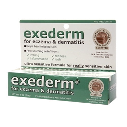 Exederm Flare Control Cream For Eczema And Dermatitis - 2 Oz - Walmart.com