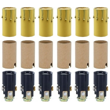 Chandelier Lighting Fixture Socket Kit, Adjustable Height Candelabra E ...