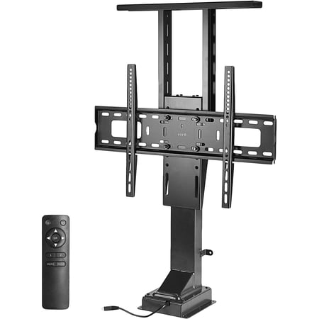 Motorized TV Stand for 37 to 65 inch Screens, Vertical Lift Television ...