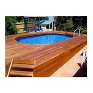 Intex Pool Foot Bath Rinse Tub Station for Swimming Pools Anti Slip ...