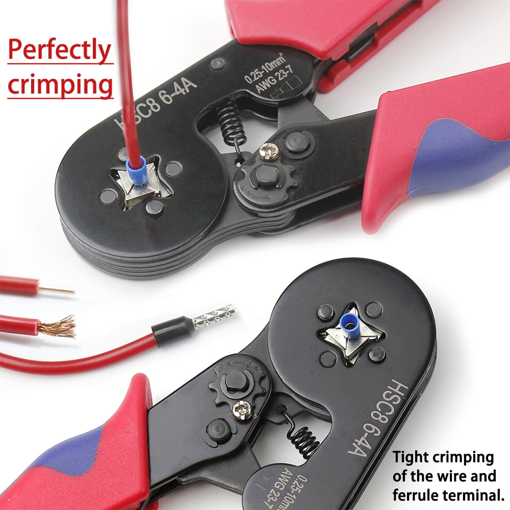 Ljknkt Crimping Tubular Terminal Electrical 0.25-10 Multi Tool Hand ...