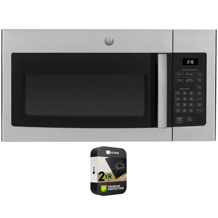 General Electric 1.6 Cu. Ft. Over-the-Range Microwave Oven, White ...