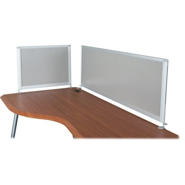 Lorell Concordia Frost Surf Upper Desk Partitions - Walmart.com