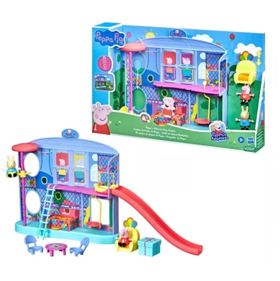 Peppa Pig Peppa's Ultimate Play Center Playset - Walmart.com