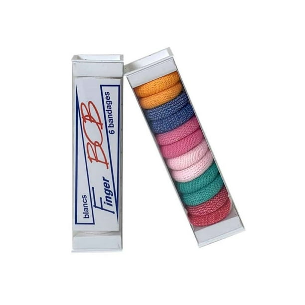 Finger Bob 6 Finger Bandages Multi Color - Walmart.com