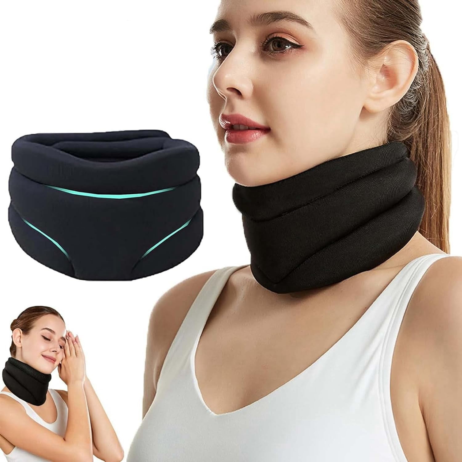 Click here for Laicaiw Cervicorrect Neck Brace Snoring  Soft Neck... prices