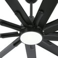 Wellspeed Industrial 84 inch Black Ceiling Fan, 9 Blades, for Outdoor ...