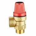 AFQH Brass Safety Valve Drain Relief Switch For Solar Water Heater ...