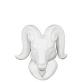 Attractive Ceramic Ram Head Wall Decor - Walmart.com