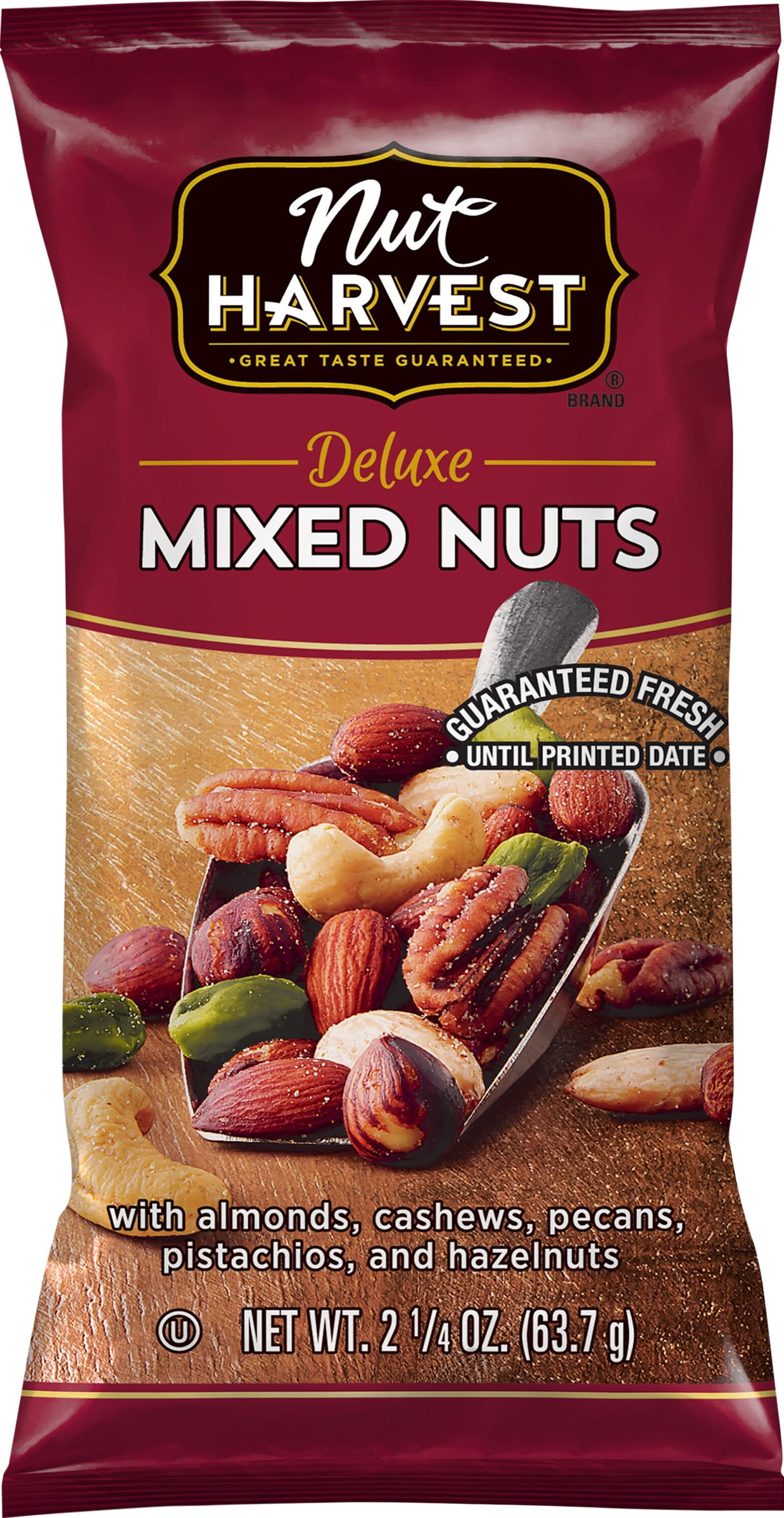 Frito Lay Nut Harvest Mixed Nuts, 2.25 oz - Walmart.com
