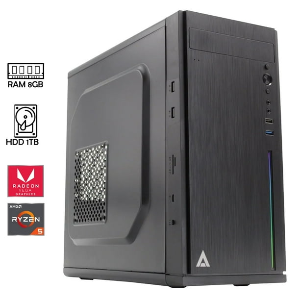 PC gamer Ryzen 5 5600G AMD HDD 1TB RAM de 8GB Radeon Vega | Bodega Aurrera en línea