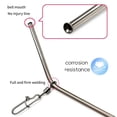 10Pcs Anti Entanglement Tube 7/9/12cm Balance Connector Sea Fishing ...