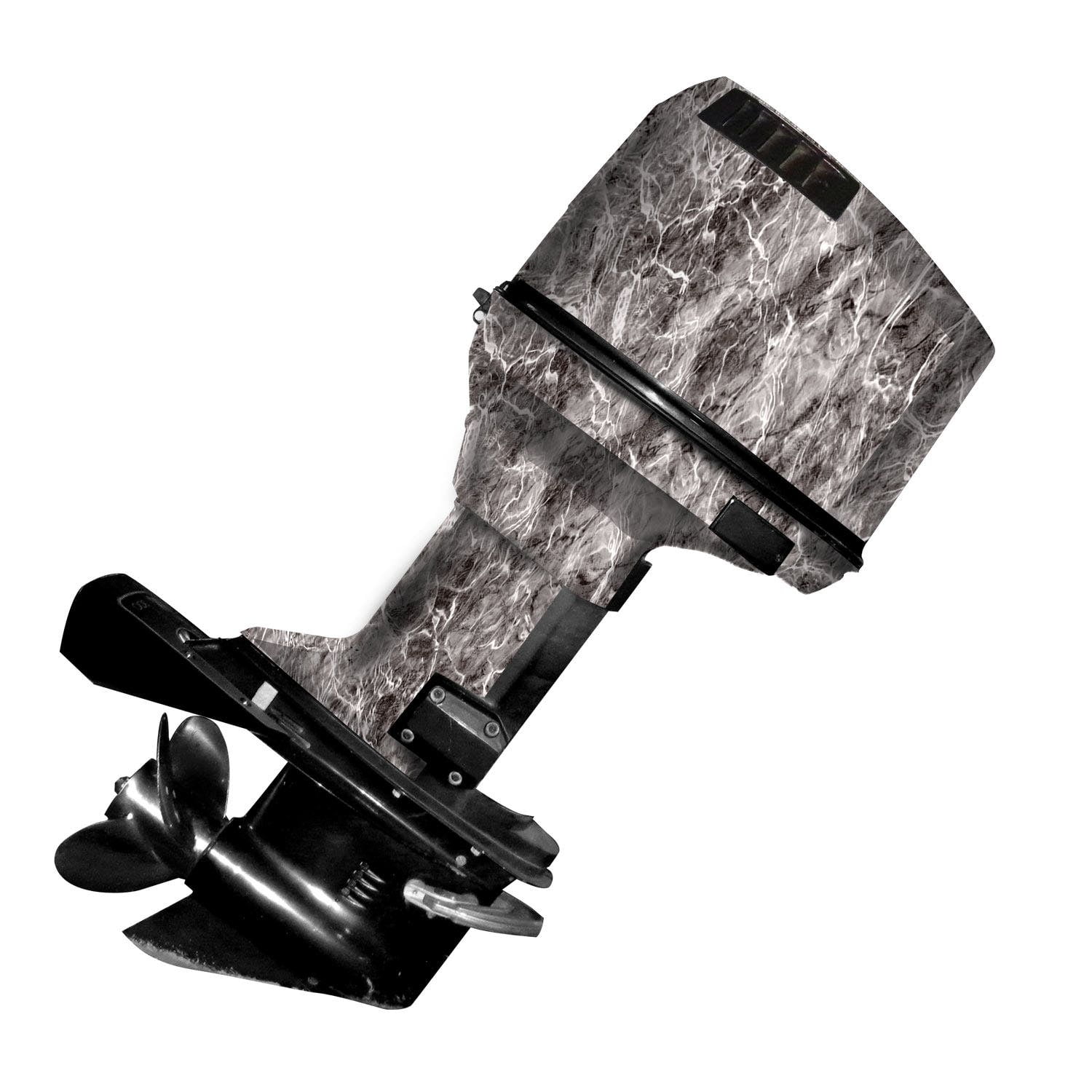 Mossy Oak Camo Boat Motor Wrap - 20hp - Elements Agua Manta - Walmart.com