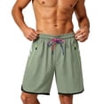 BVOFAR Men's Athletic Running Shorts Big and Tall Quick Dry Workout ...