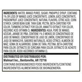 Great Value Mango Fruit Bars, 15 fl oz, 6 Frozen Bars, Made with Real ...
