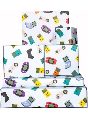 Video Game Gift Wrap in Video Game Party Supplies - Walmart.com