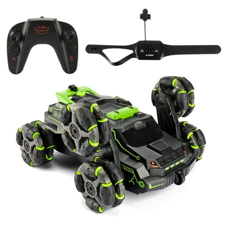 RC Stunt Car for Kids 2.4GHz 4WD Remote Control Stunt Car 2 Control ...