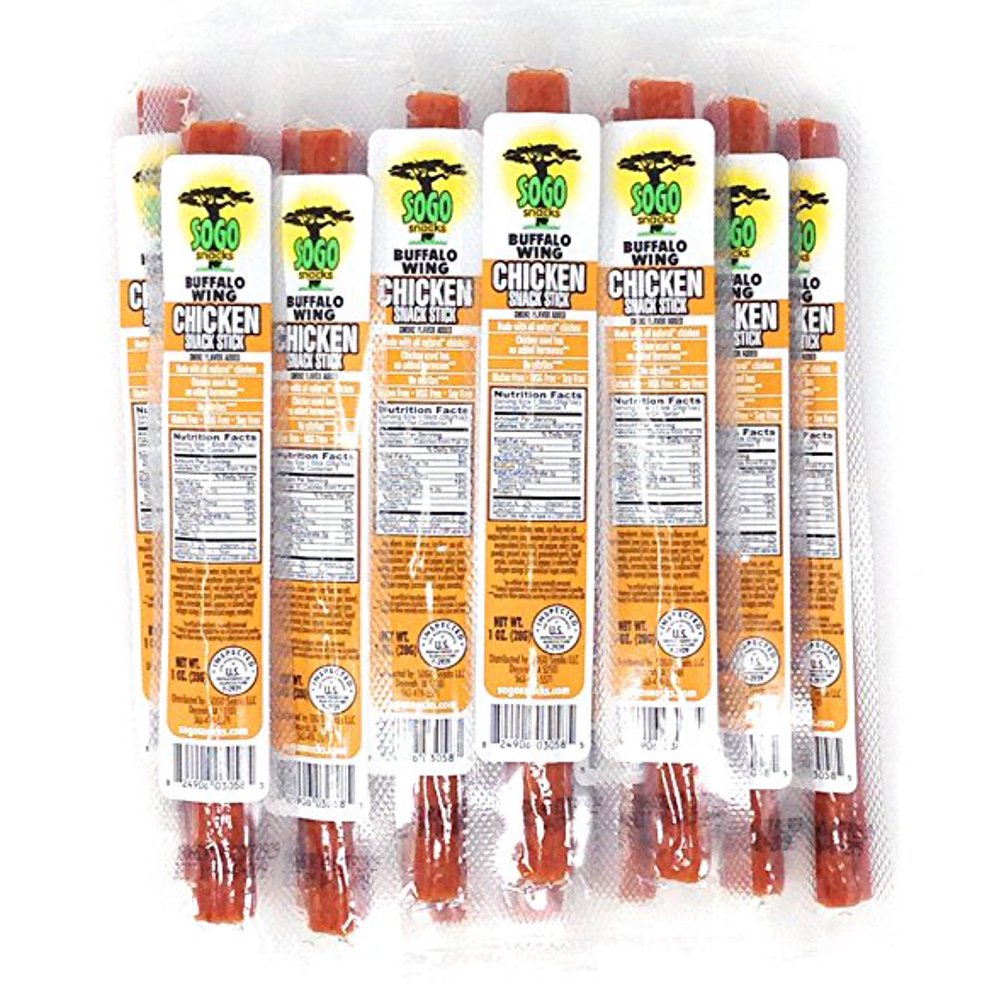 Buffalo Wing All Natural Chicken Stick: No Added Nitrates. Gluten, Soy ...
