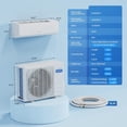 ROVSUN WiFi Enabled 24,000 BTU Mini Split AC/Heating System with ...