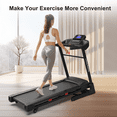 Home Electric Foldable Treadmill – 3.5HP 330lbs Capacity, Automatic ...